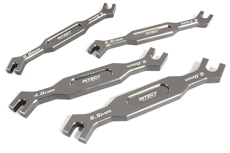 Complete Turnbuckle Wrench Set - 8 Sizes (3-6mm) — Integy Official Shop